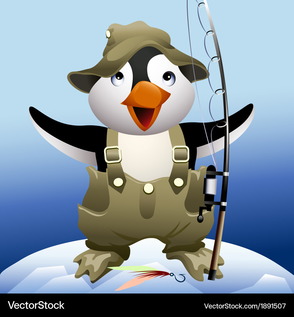 Fisherman Royalty Free Vector Image - VectorStock