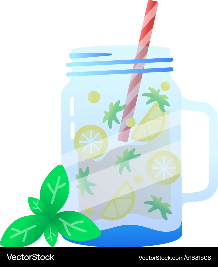 Detox water Royalty Free Vector Image - VectorStock