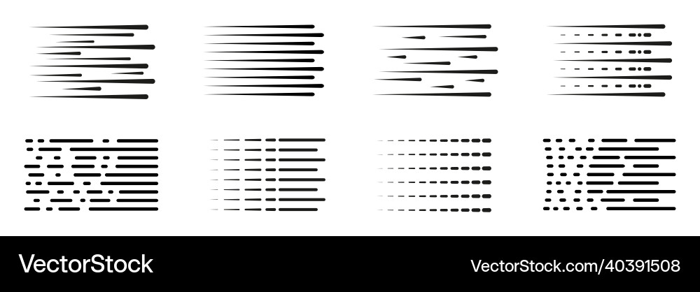 Fast speed line effect stock Royalty Free Vector Image