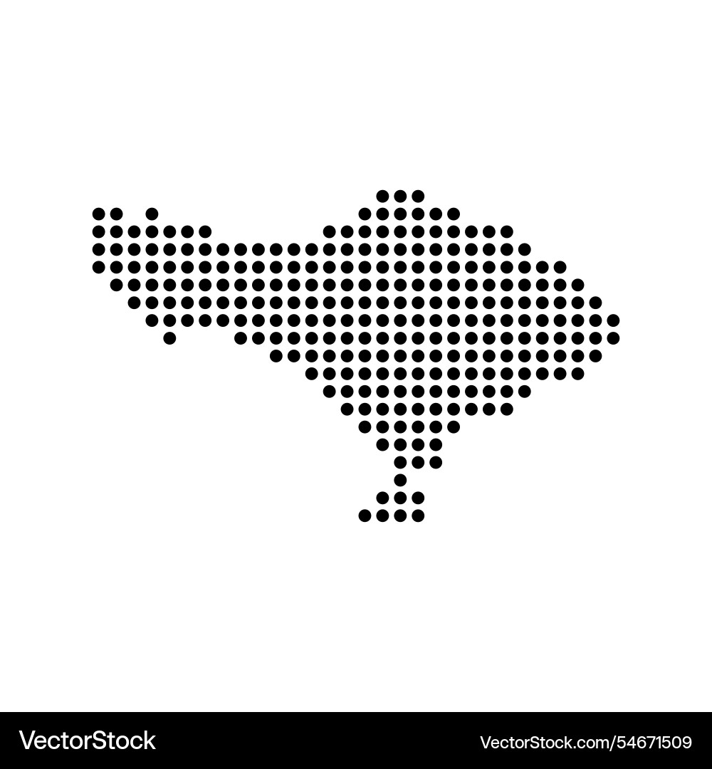 Bali island map icon Royalty Free Vector Image