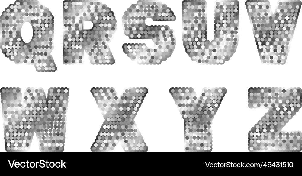 Font Royalty Free Vector Image - VectorStock
