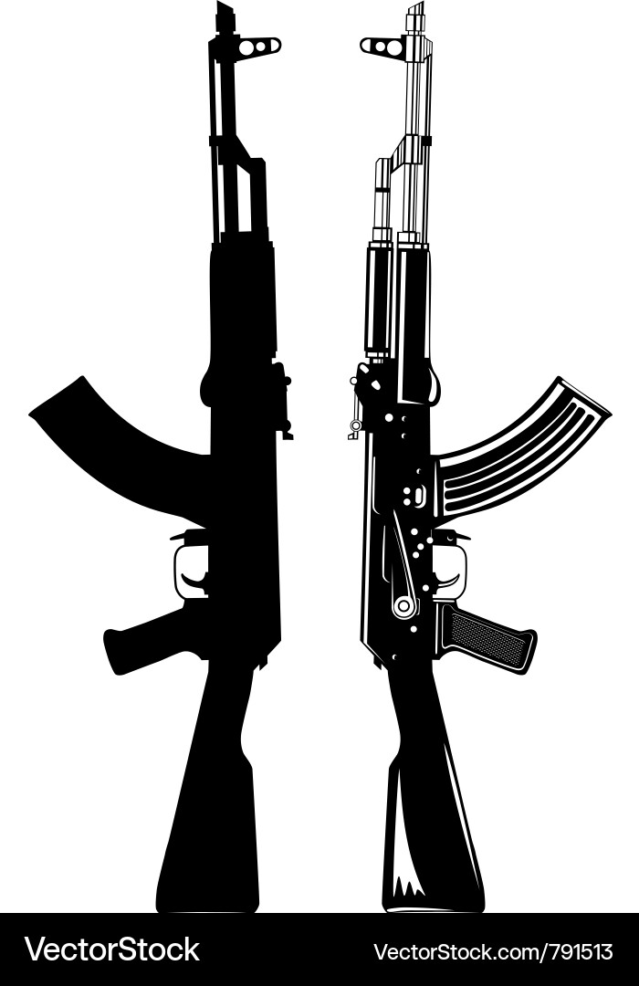 Ak 47 Royalty Free Vector Image - VectorStock
