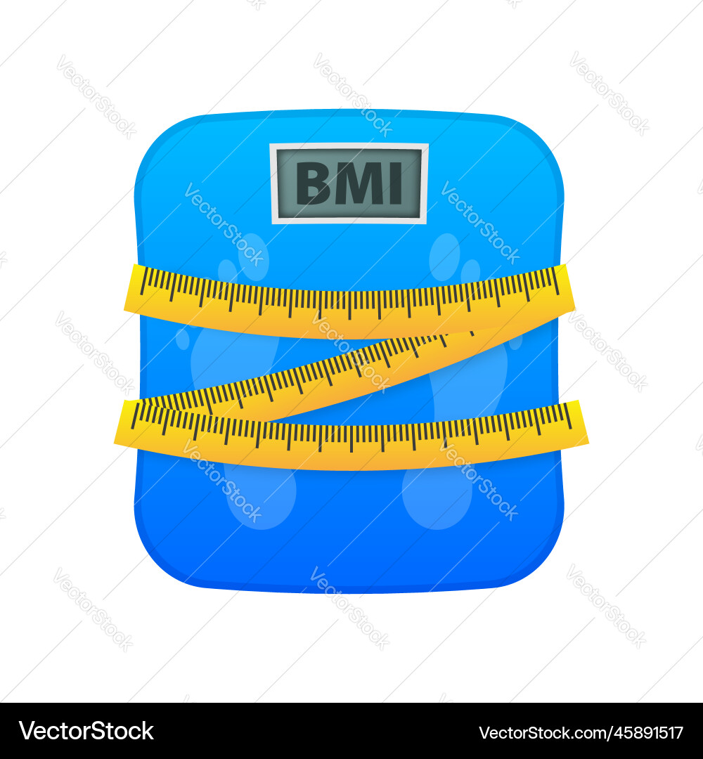 Bmi or body mass index from underweight Royalty Free Vector