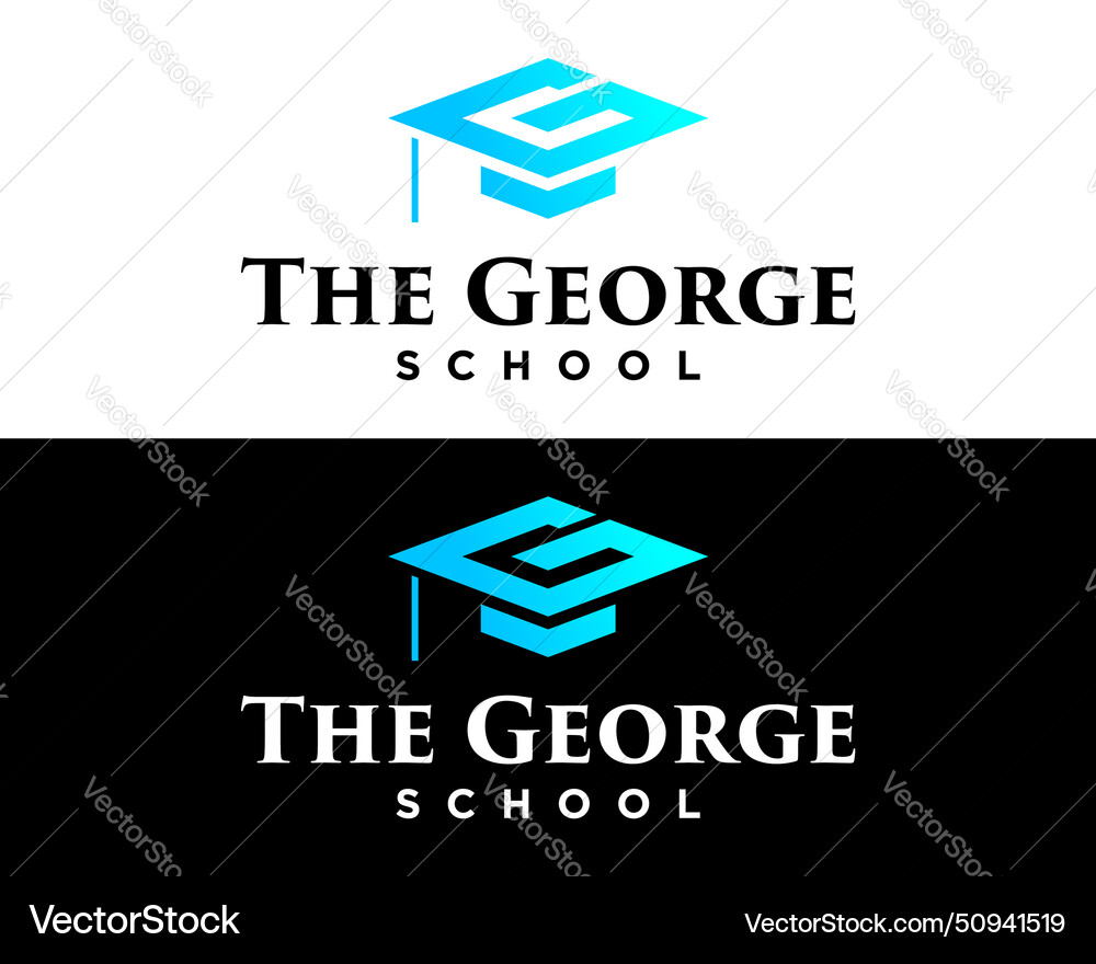 Academy logo Royalty Free Vector Image - VectorStock