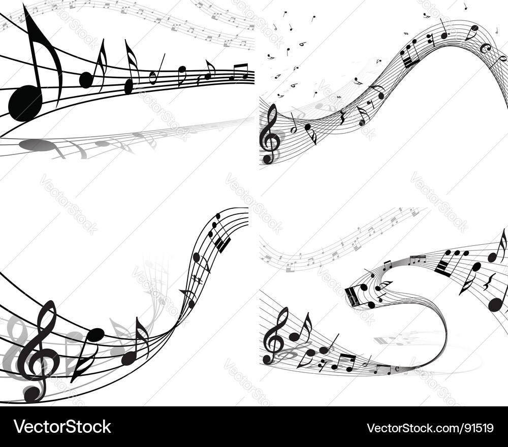 Notes staff Royalty Free Vector Image - VectorStock