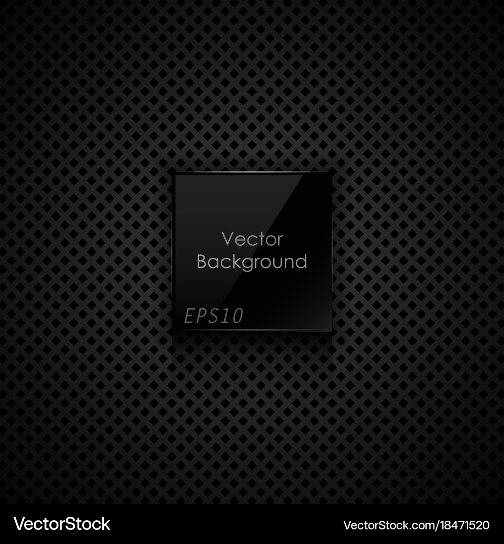 Black Grid Texture Background Royalty Free Vector Image