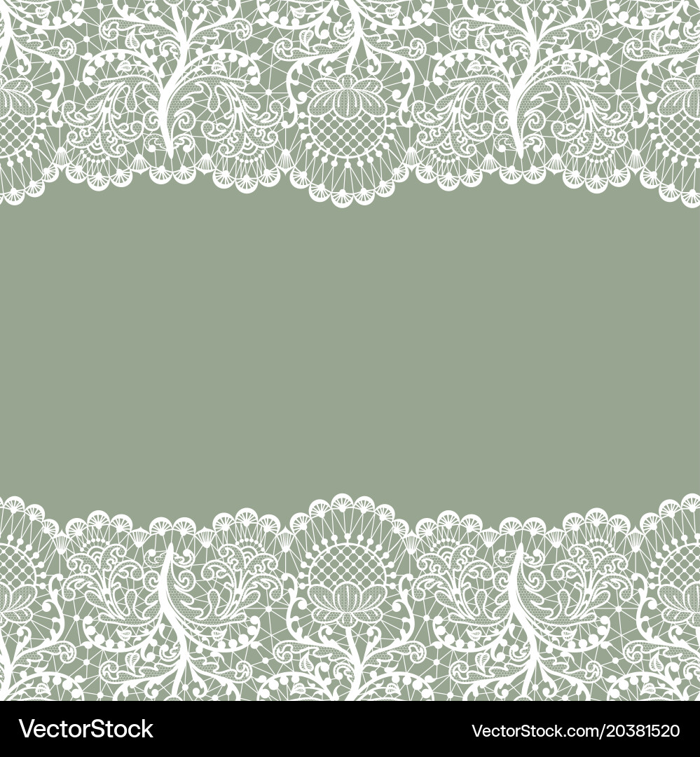 Elegant White Lace Background Royalty Free Vector Image