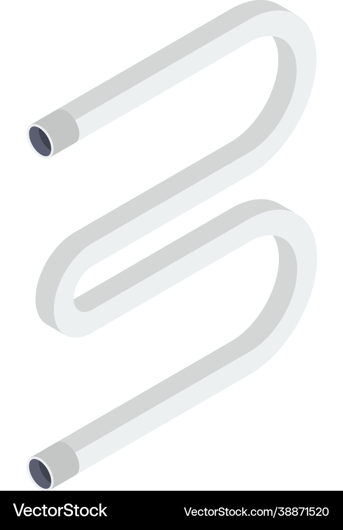 Fluorescent tube light Royalty Free Vector Image