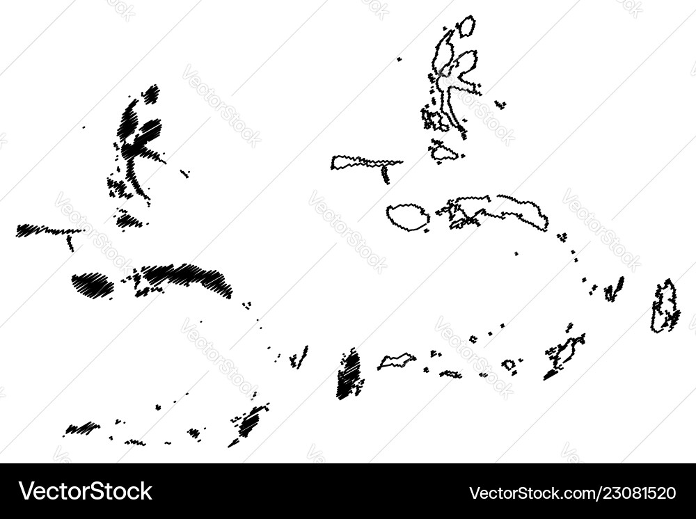 Maluku islands map Royalty Free Vector Image - VectorStock