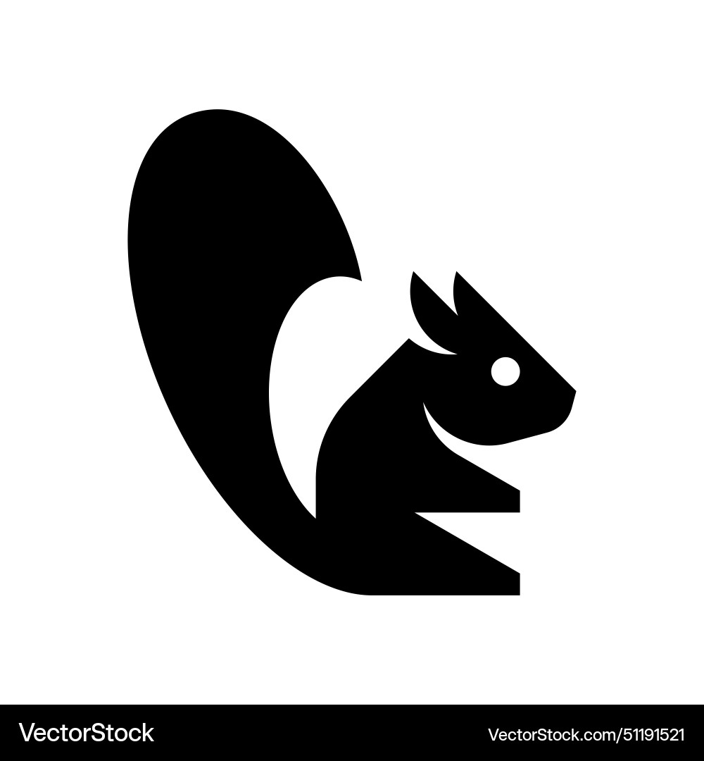 Squirrel logo Royalty Free Vector Image - VectorStock