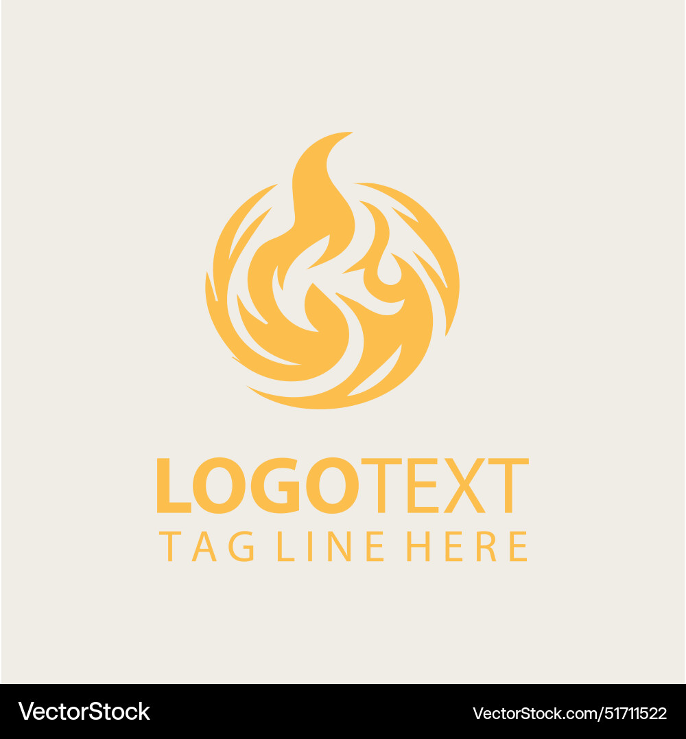 Fire logo Royalty Free Vector Image - VectorStock