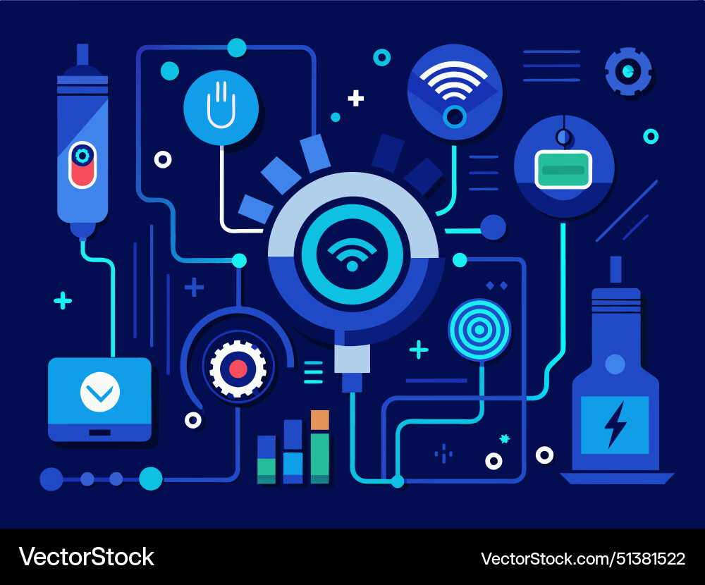 Futuristic graphic user interface Royalty Free Vector Image Futuristic graphic user interface Royalty Free Vector Image