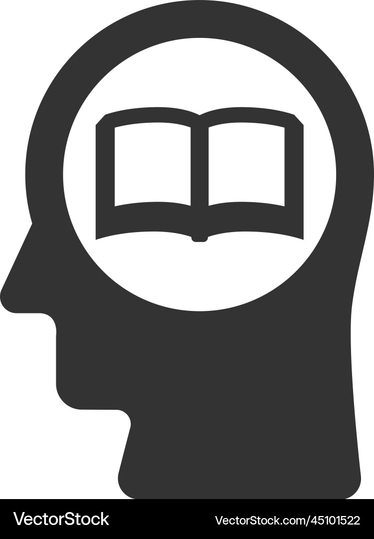 Mind knowledge icon Royalty Free Vector Image - VectorStock