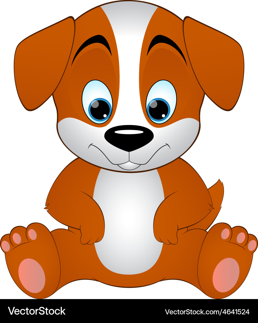 Good dog Royalty Free Vector Image - VectorStock