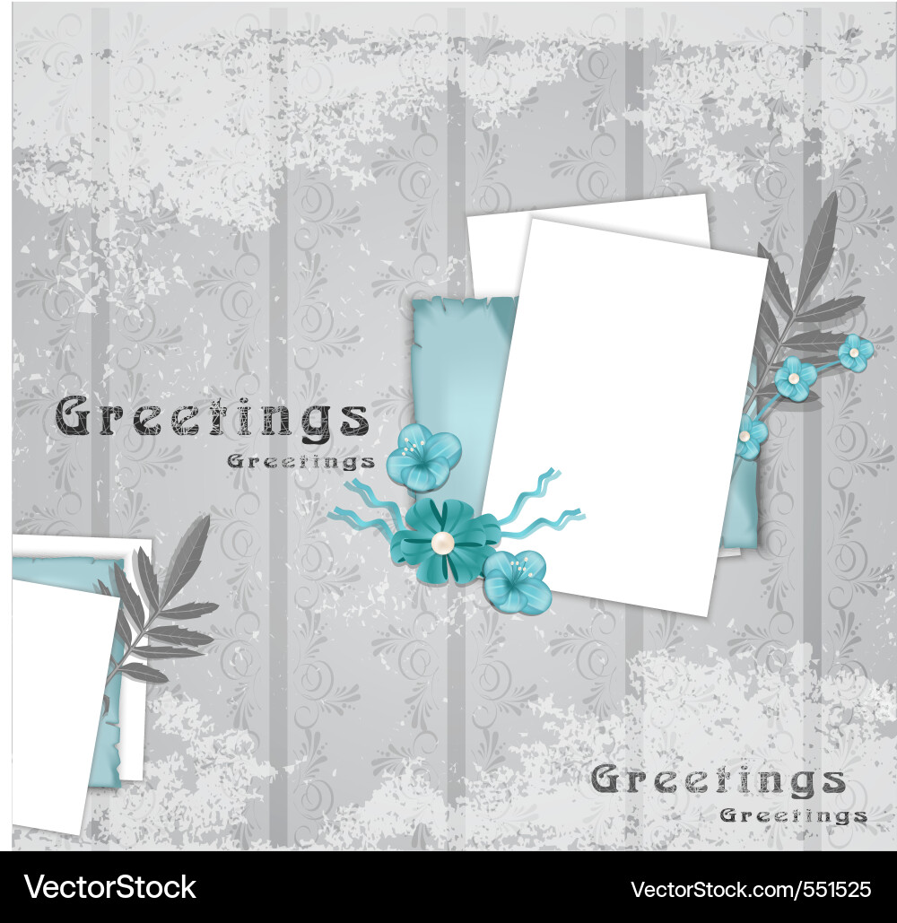 Greeting background Royalty Free Vector Image - VectorStock