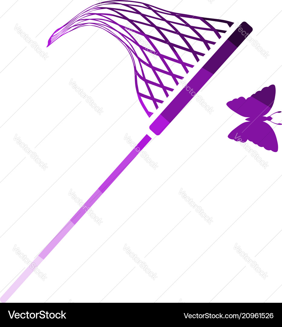 Butterfly net icon Royalty Free Vector Image - VectorStock