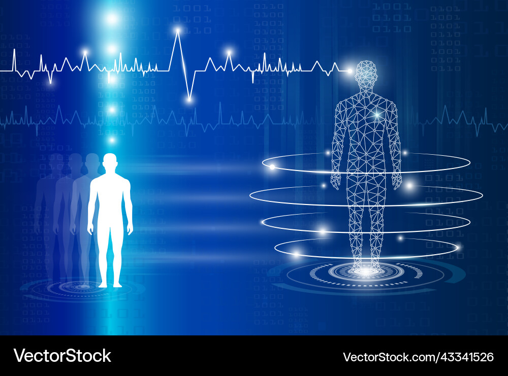 Technology and science Royalty Free Vector Image