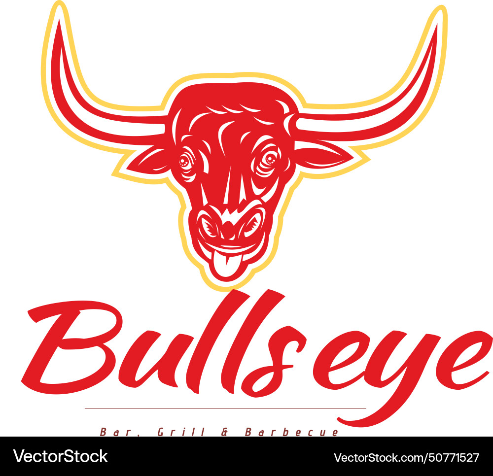 Bullseye bar logo Royalty Free Vector Image - VectorStock