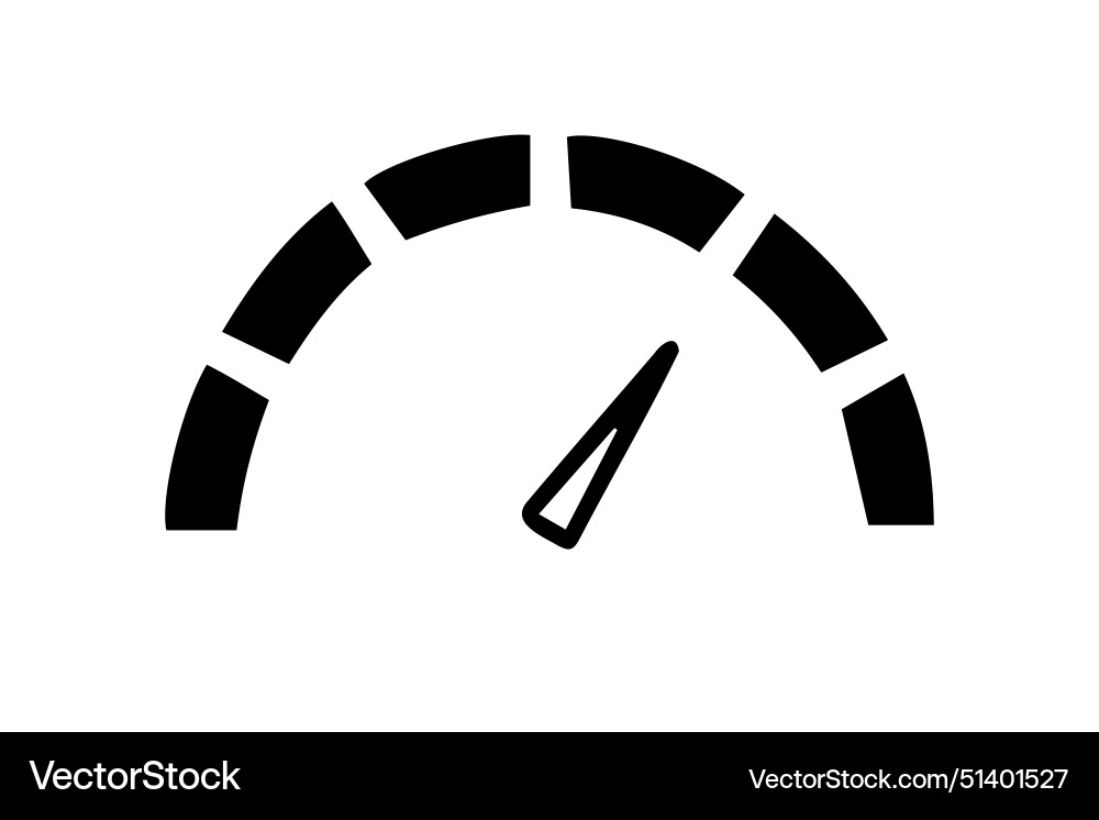 Hand drawn doodle speedometer tachometer icon Vector Image