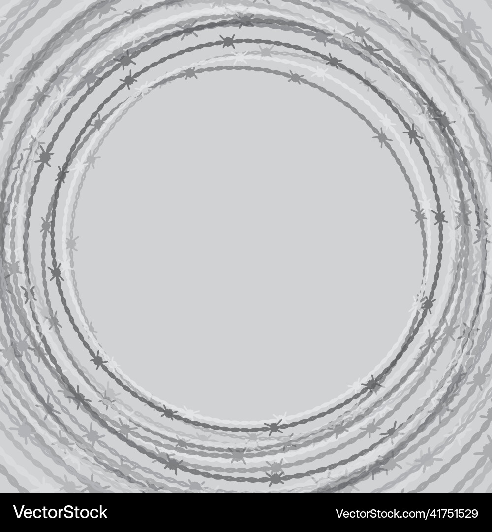 Background of barb coil Royalty Free Vector Image