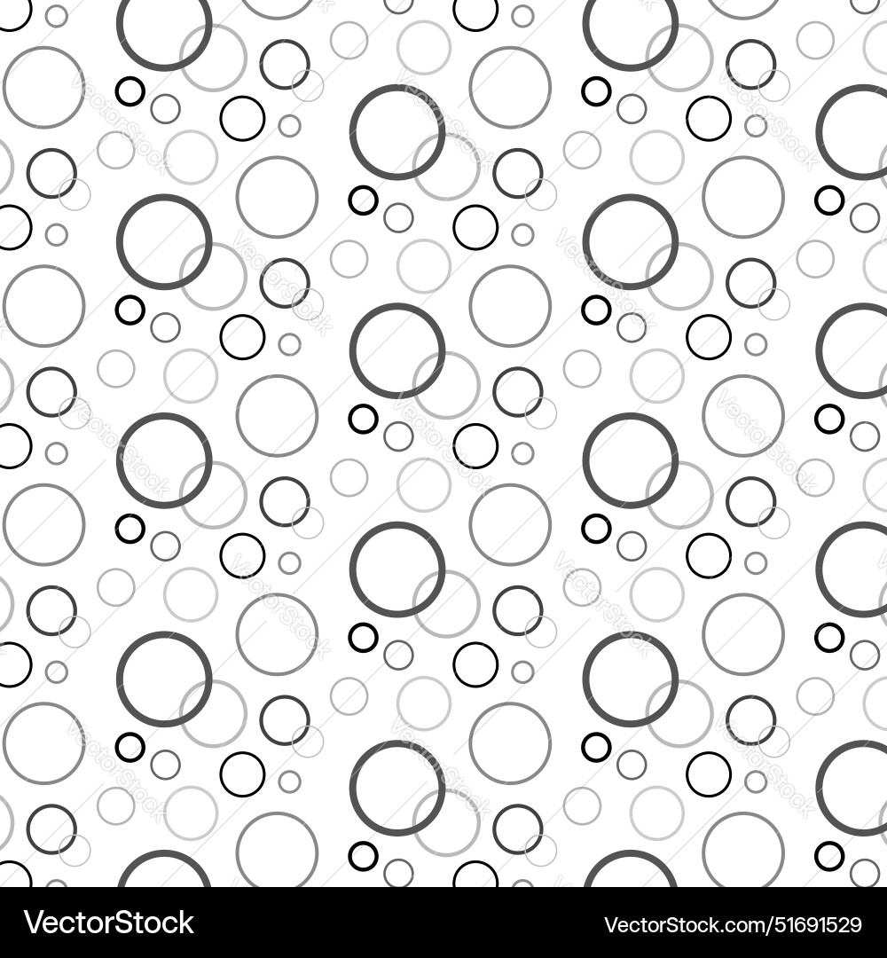 Circle rings pattern background wallpaper Vector Image