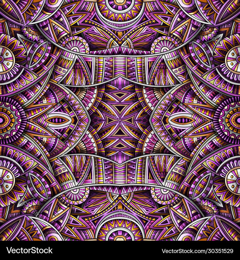 Tribal Ethnic Pattern Royalty Free Vector Image