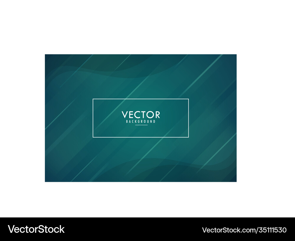 Green line shapes modern background template Vector Image