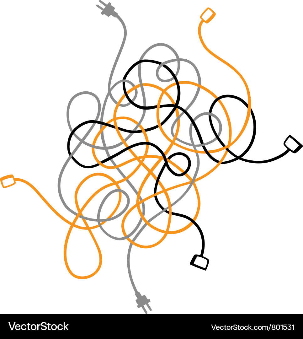 Cable Mess Vector Images (over 160)
