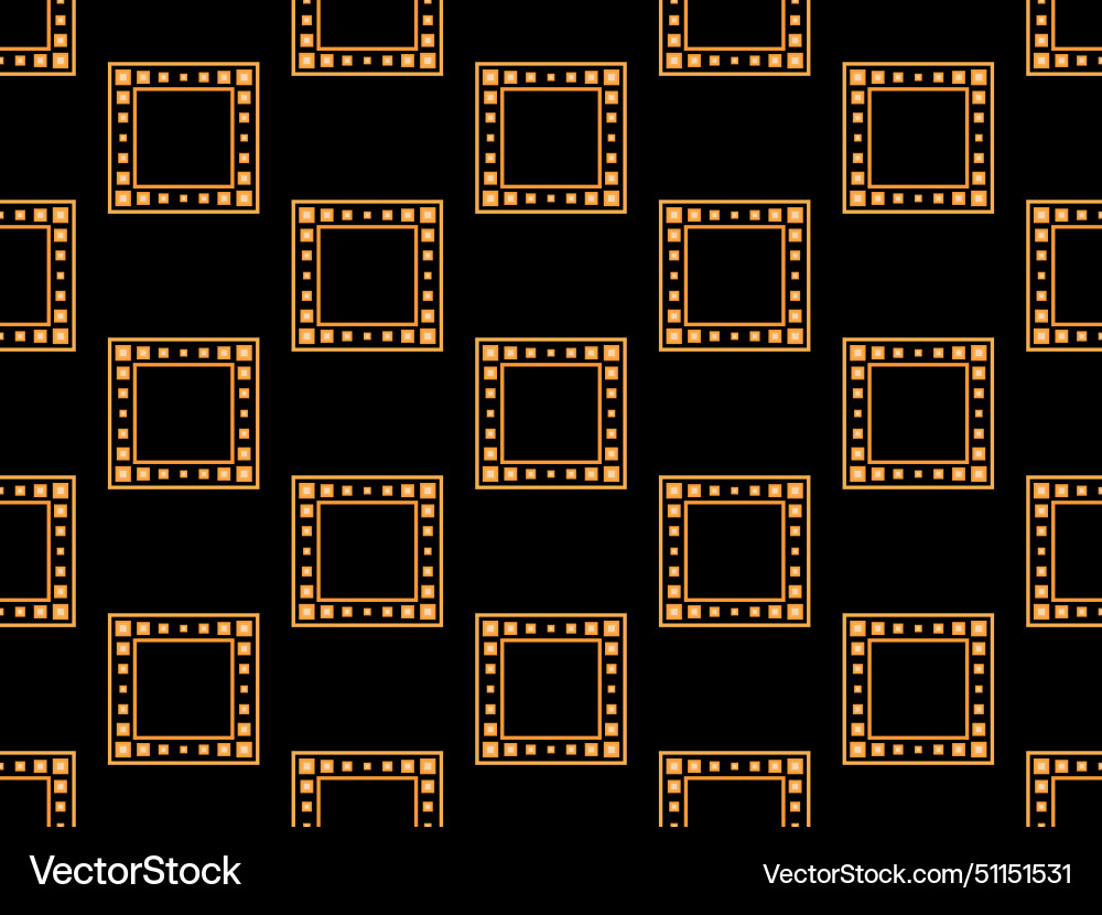 Geometric seamless pattern in line art style Vector Image