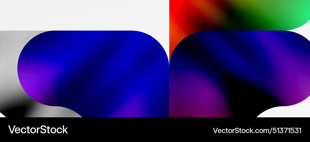 Metal colorful plates background Royalty Free Vector Image