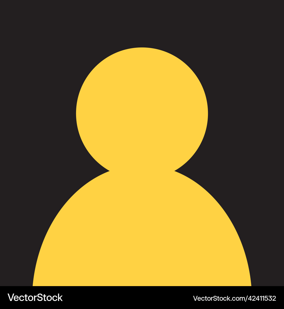 Colorful profile picture placeholder icon Vector Image