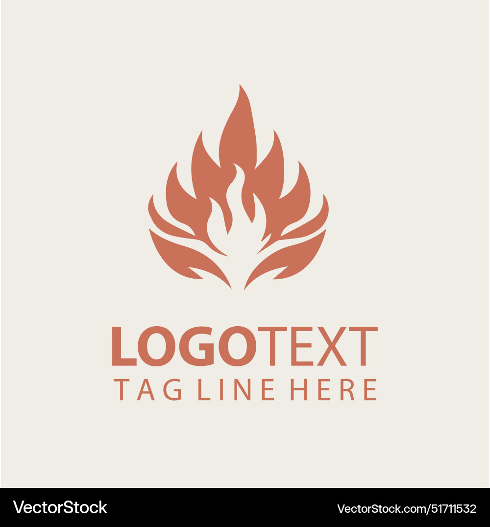 Fire logo Royalty Free Vector Image - VectorStock