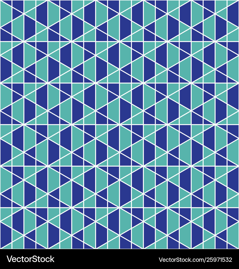Geometric grid seamless pattern design Royalty Free Vector