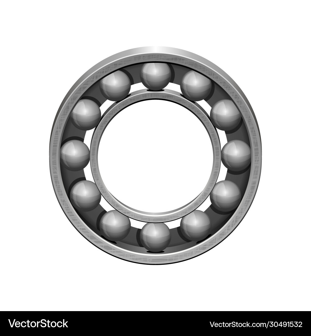 Realistic bearing Royalty Free Vector Image - VectorStock