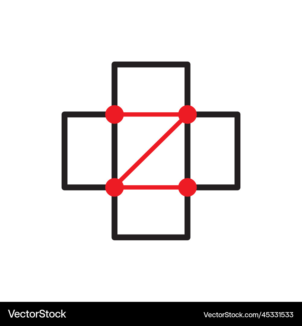 Healthcare code icon logo Royalty Free Vector Image