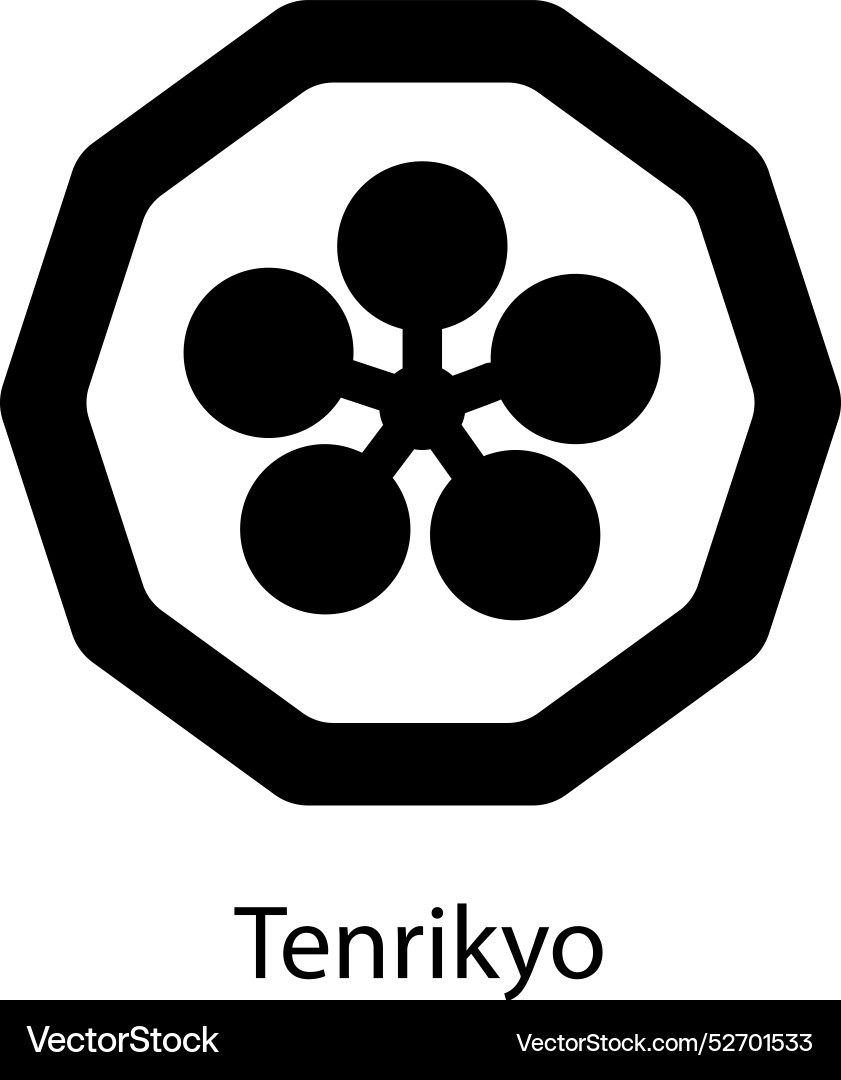 Tenrikyo Royalty Free Vector Image - VectorStock
