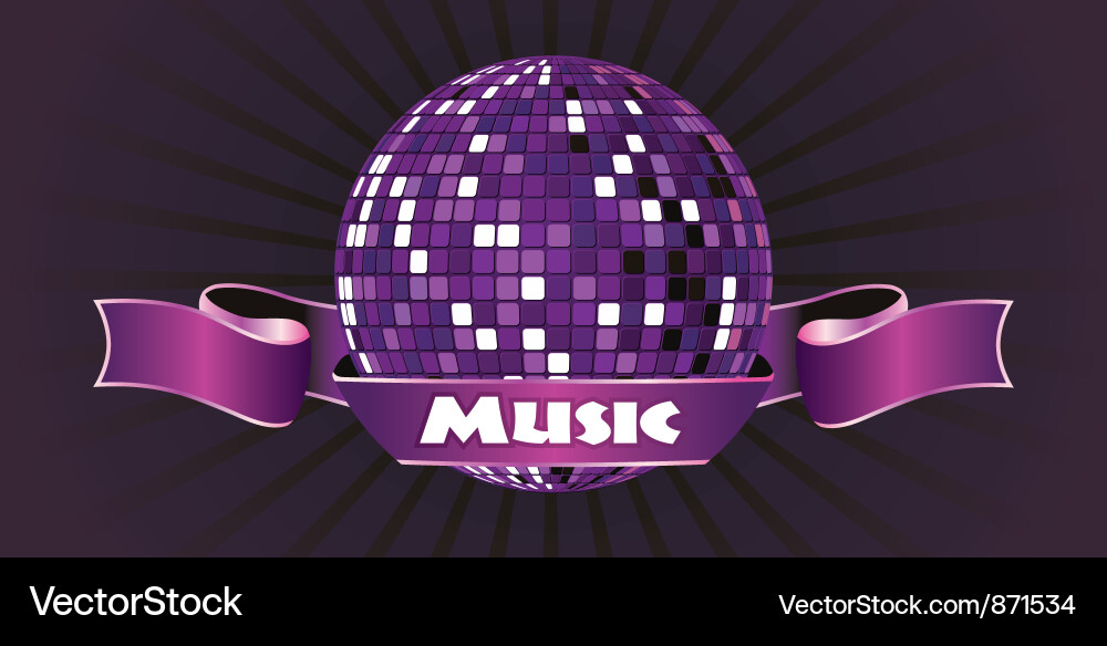 Music emblem Royalty Free Vector Image - VectorStock