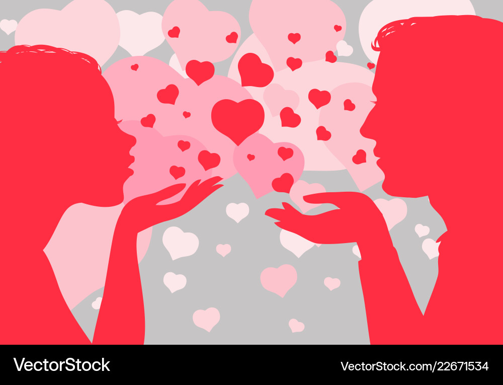 Tender passion Royalty Free Vector Image - VectorStock