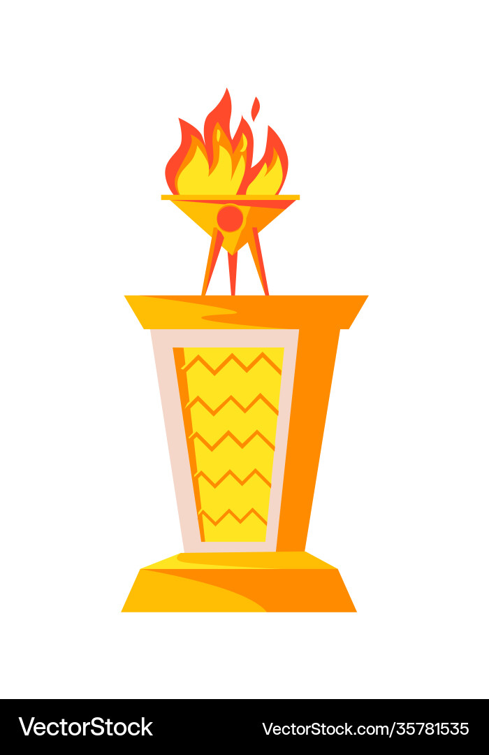 Antique altar for religious offering and burn fire