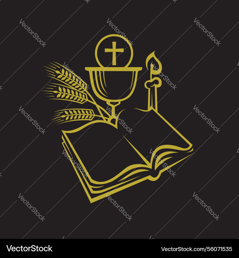 Holy communion icon (56071535) – Royalty-Free Vector | VectorStock