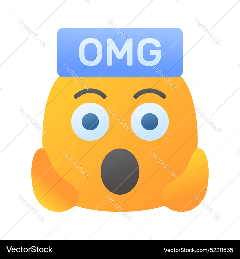 Omg Royalty Free Vector Image - VectorStock