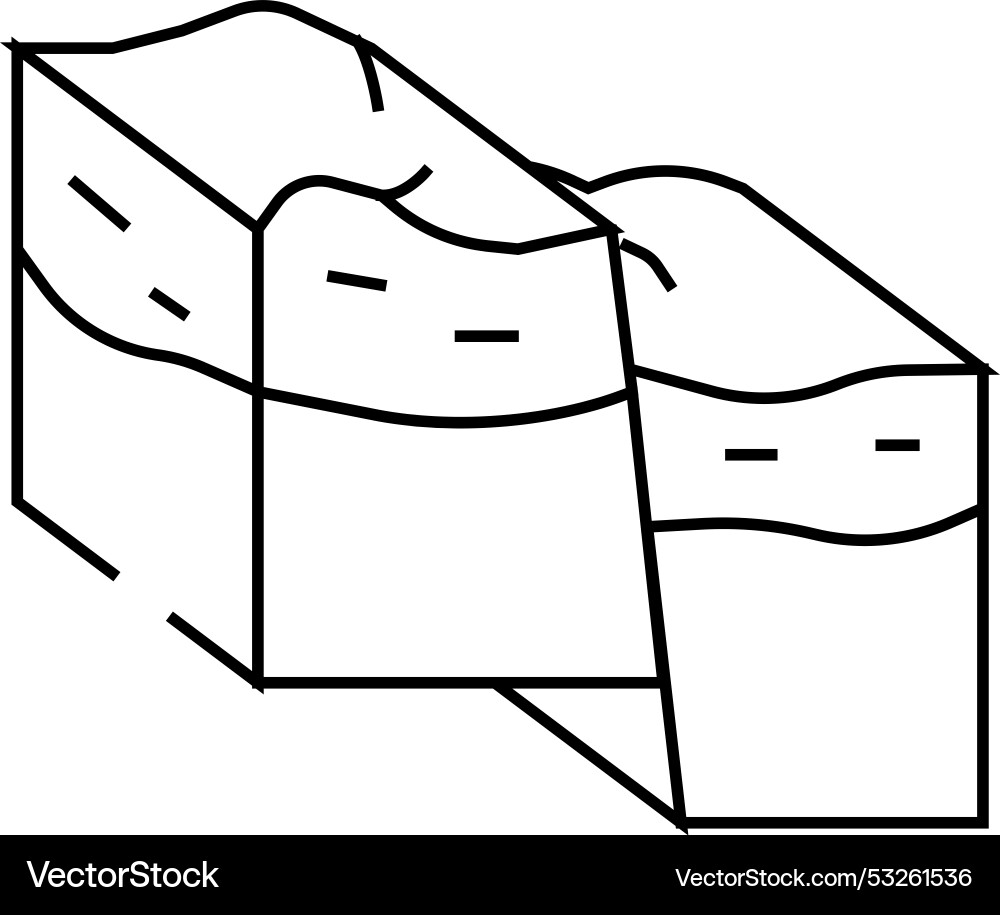Compression reverse earthquake line icon Vector Image Compression reverse earthquake line icon Vector Image