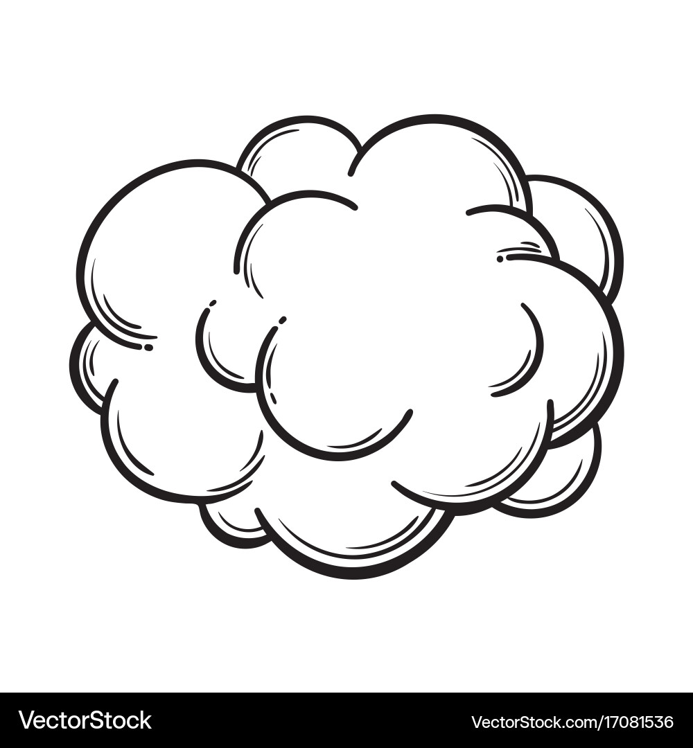 Cloud Of Smoke Vector Cartoon Smoke Clouds Fumes Fire Cloud Set Vector