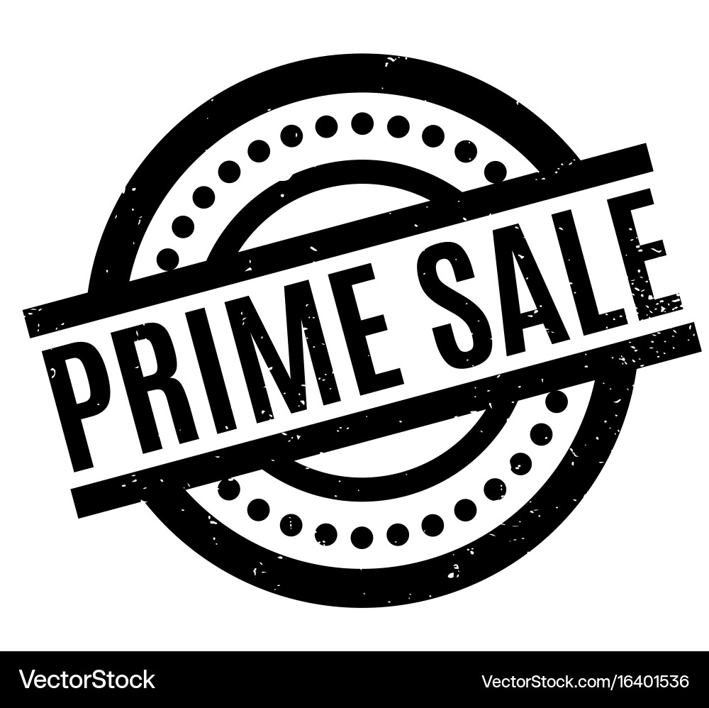 Prime sale rubber stamp Royalty Free Vector Image
