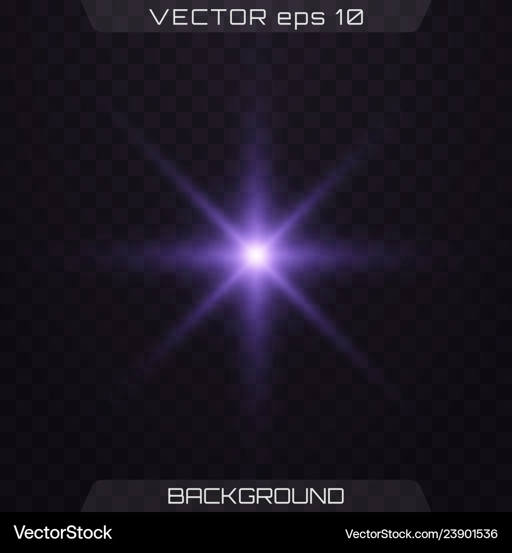 Purple glowing light Royalty Free Vector Image