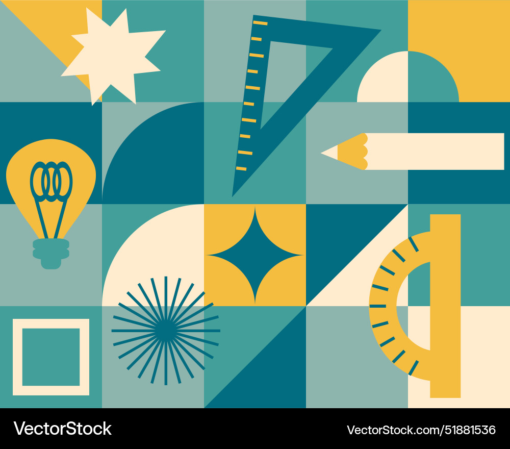Technical drawing and drafting abstract Royalty Free Vector