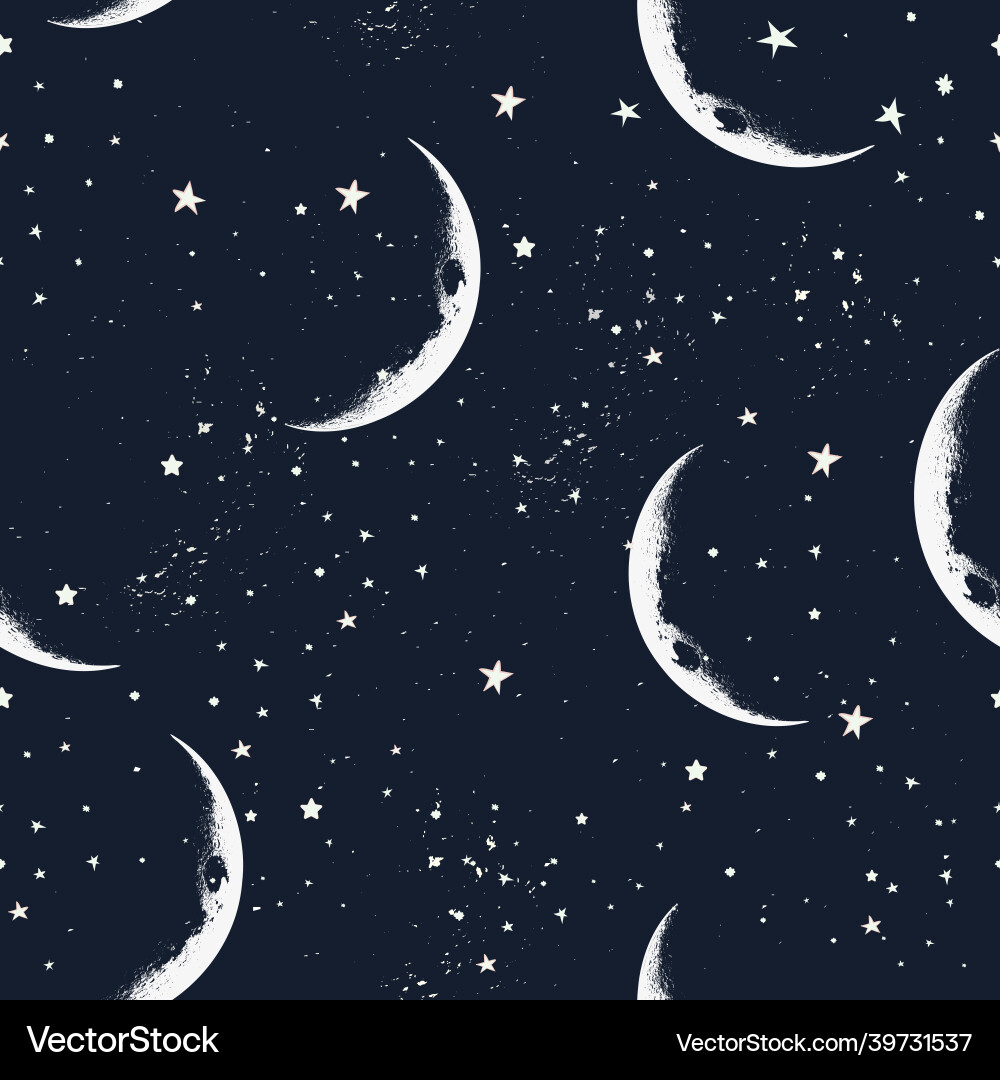 Celestial Seamless Pattern Vector Images (over 6,800)