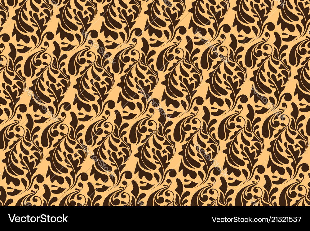 Wallpaper pattern Royalty Free Vector Image - VectorStock