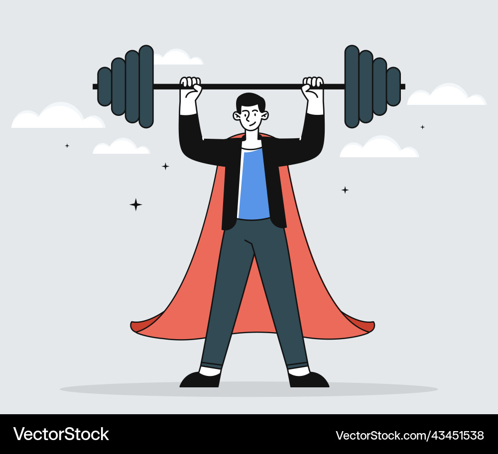 Business Strength & Motivation Royalty Free Vector Image