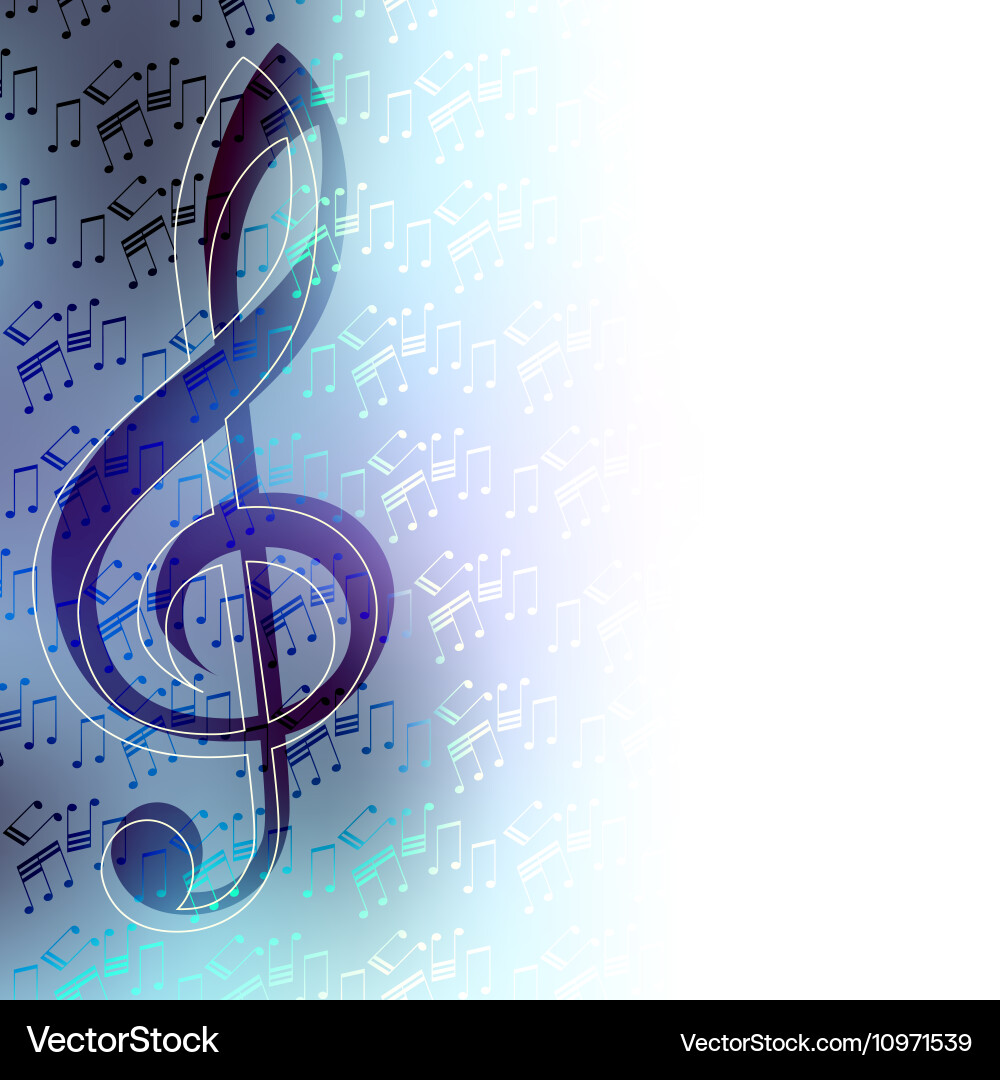 Classical music background Royalty Free Vector Image